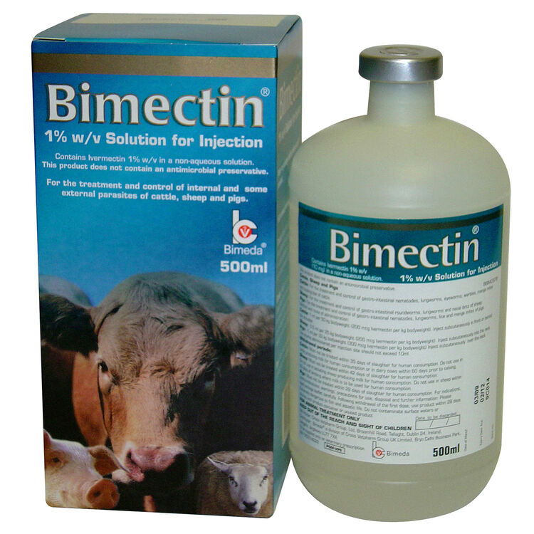 Bimectin 1 W V Solution For Injection 500ml Mccorry Agri