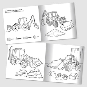 DIGGERS COLOURING BOOK – McCorry Agri