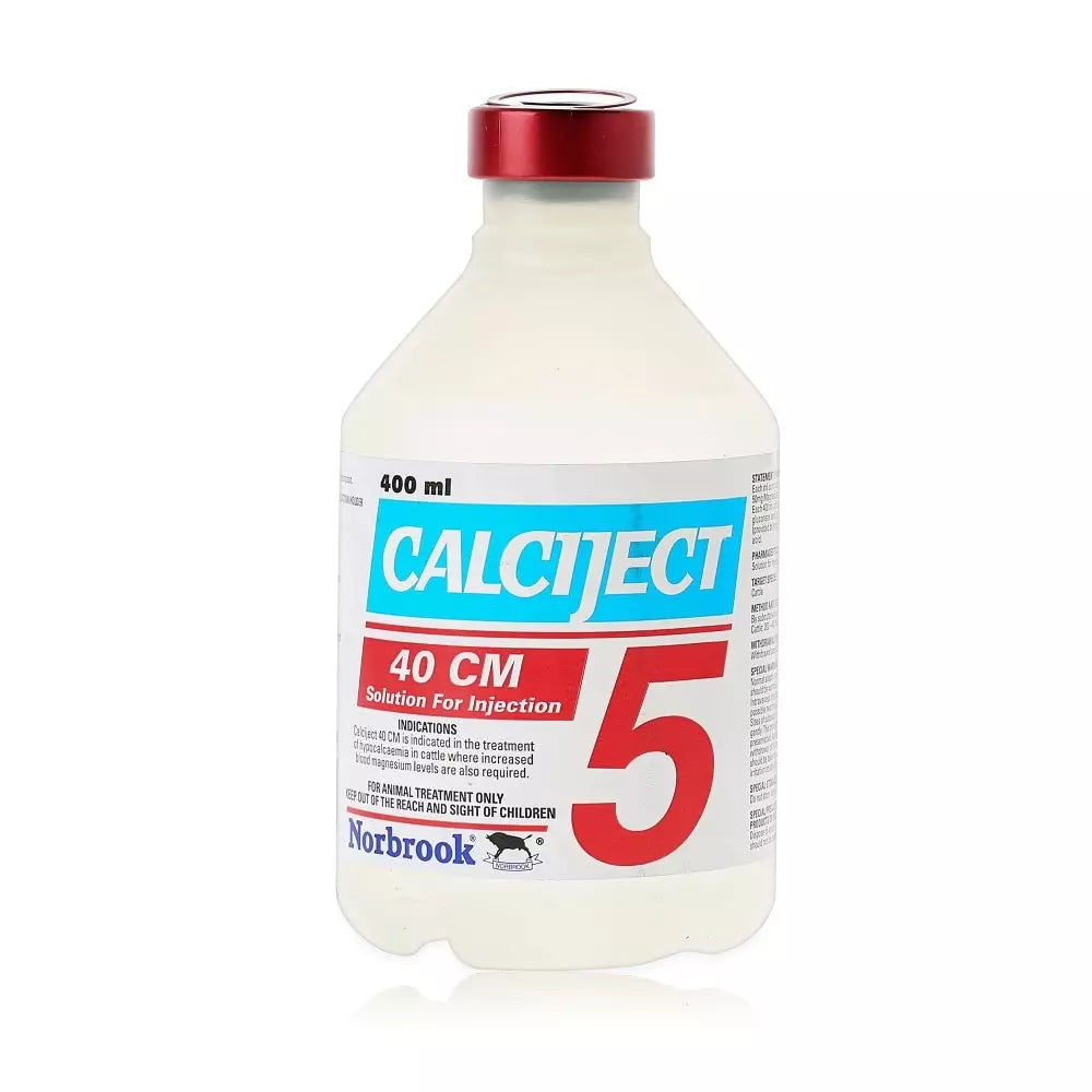 CALCIJECT 40% NO.5 - 400ML – McCorry Agri