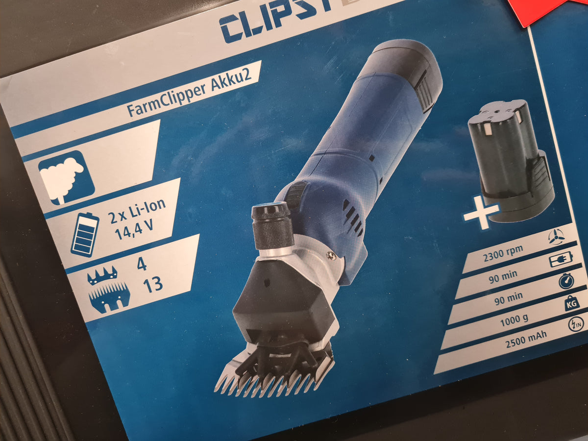 Clipster Battery operated clippers – McCorry Agri