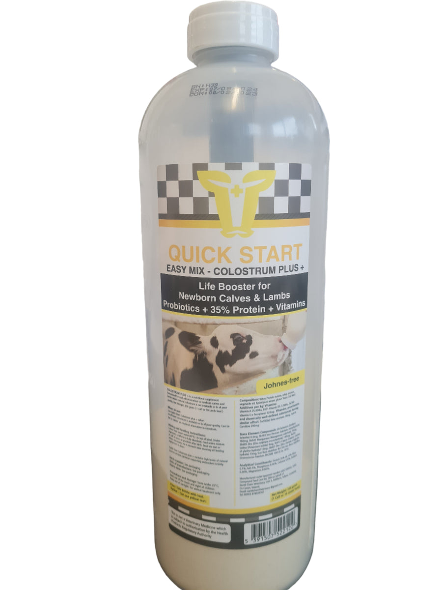 Quick start Colostrum- Reusable bottle & teat – McCorry Agri