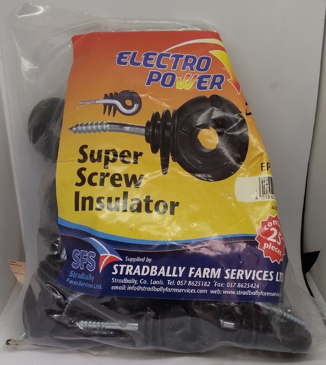 Electro Power Super Screw Insulator - 25 Pack – McCorry Agri